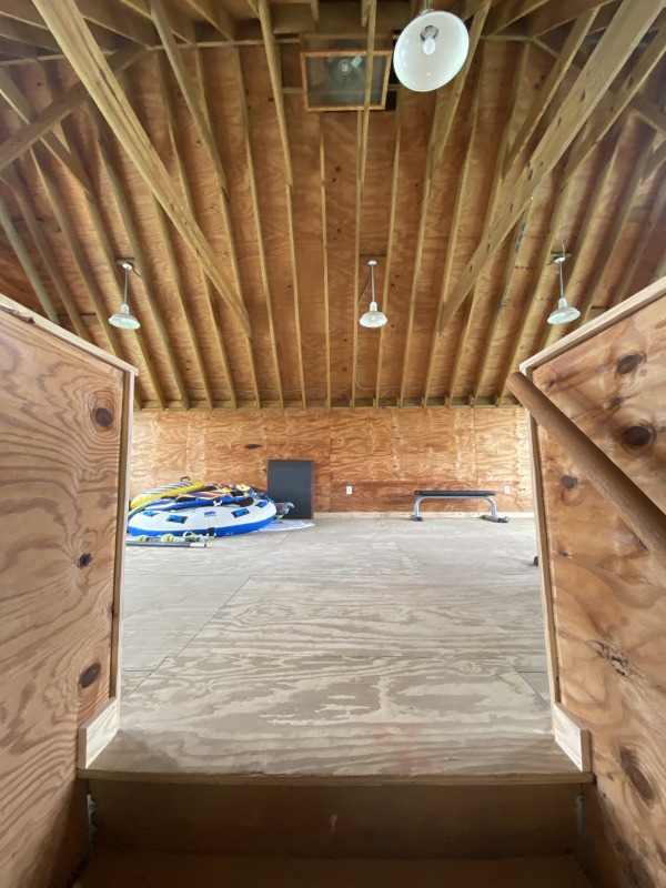 Design project for Boat House storage turned Gym in United States ...