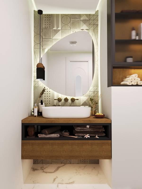 Design project for Powder room Redesign in United States | Arcbazar