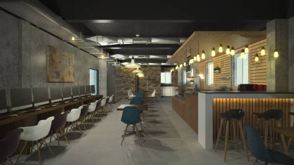 Design project for Internet Cafe Interior Design in Papua New Guinea ...