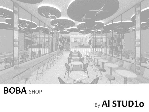 Design project for Boba Shop Design in Florida in Turkey | Arcbazar