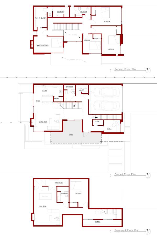 Design project for Modern Contemporary Corner Lot Design on a 50 ...