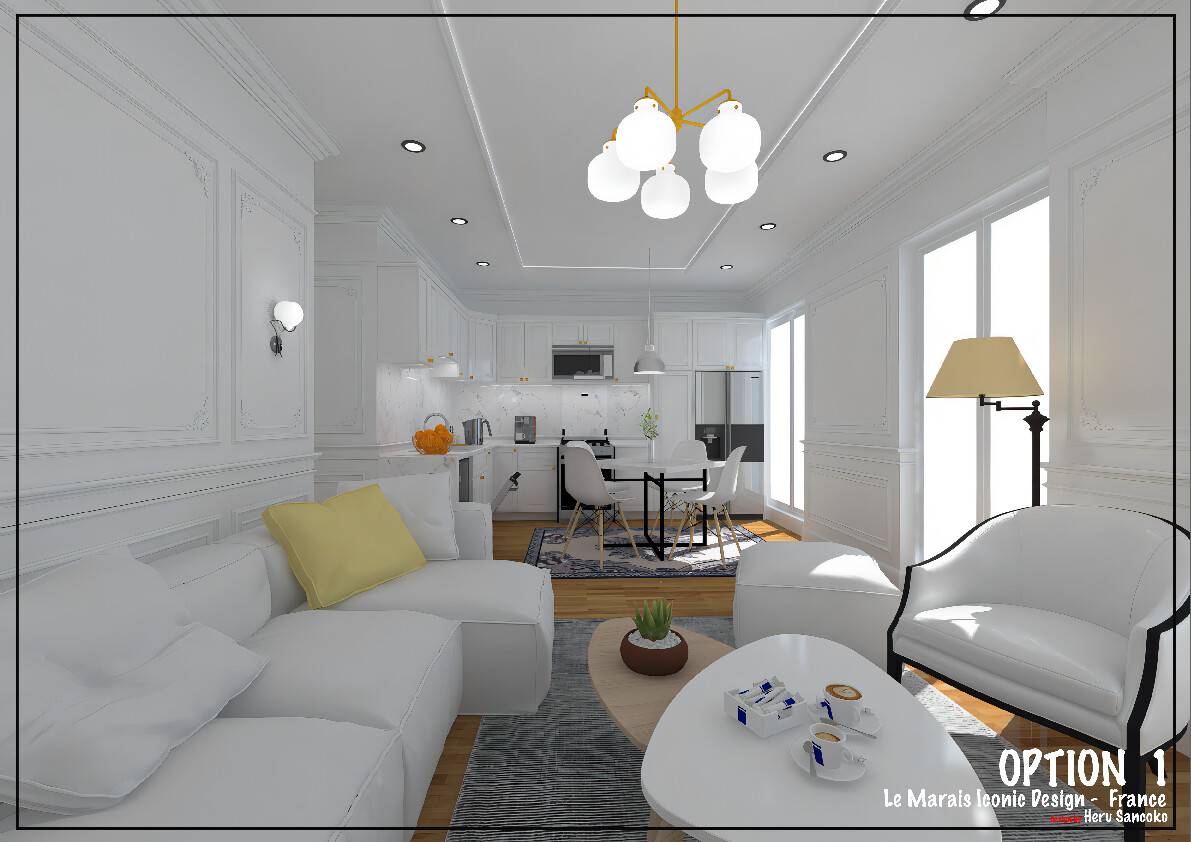 Design project for Le Marais Iconic Design in France | Arcbazar