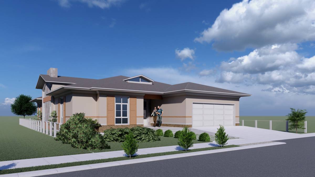 Design project for New Single Family Grand Residence Front Elevations ...