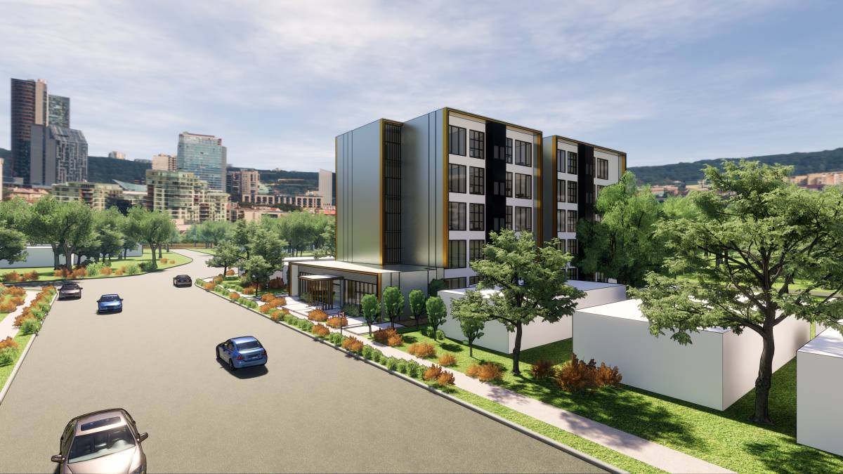 Design project for 8th Street apartment building in United States ...