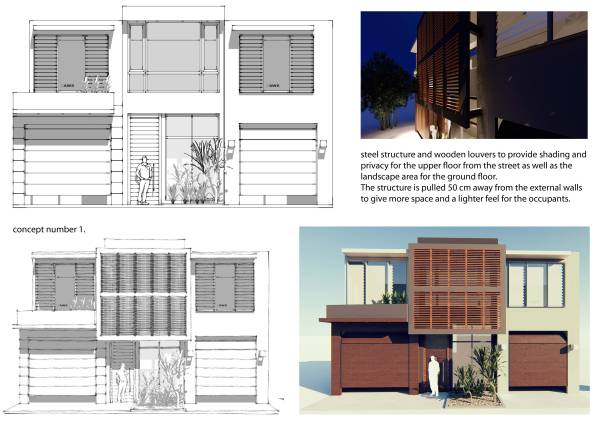 Design project for Exterior home redesign concepts in Australia | Arcbazar