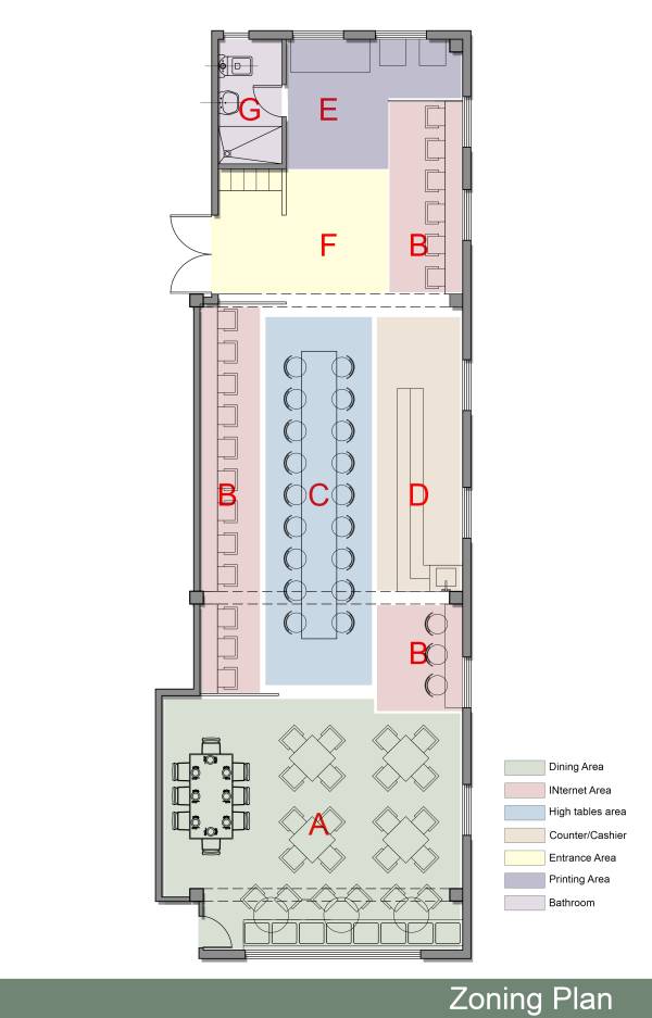 Design project for Internet Cafe Interior Design in Papua New Guinea ...