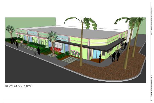 Single Story Commercial Architecture Design