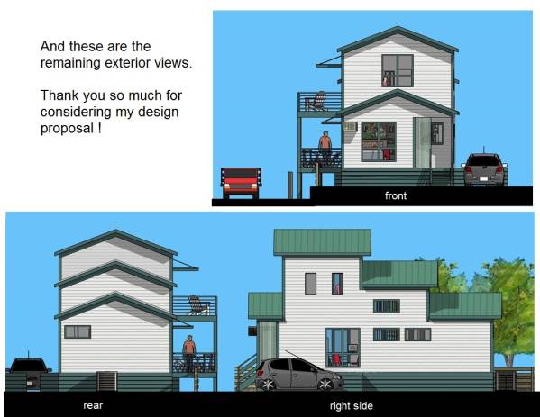 Casa Completa Diseñado porJeff Ribnik Architect - Turn a small house into a creative studio ...