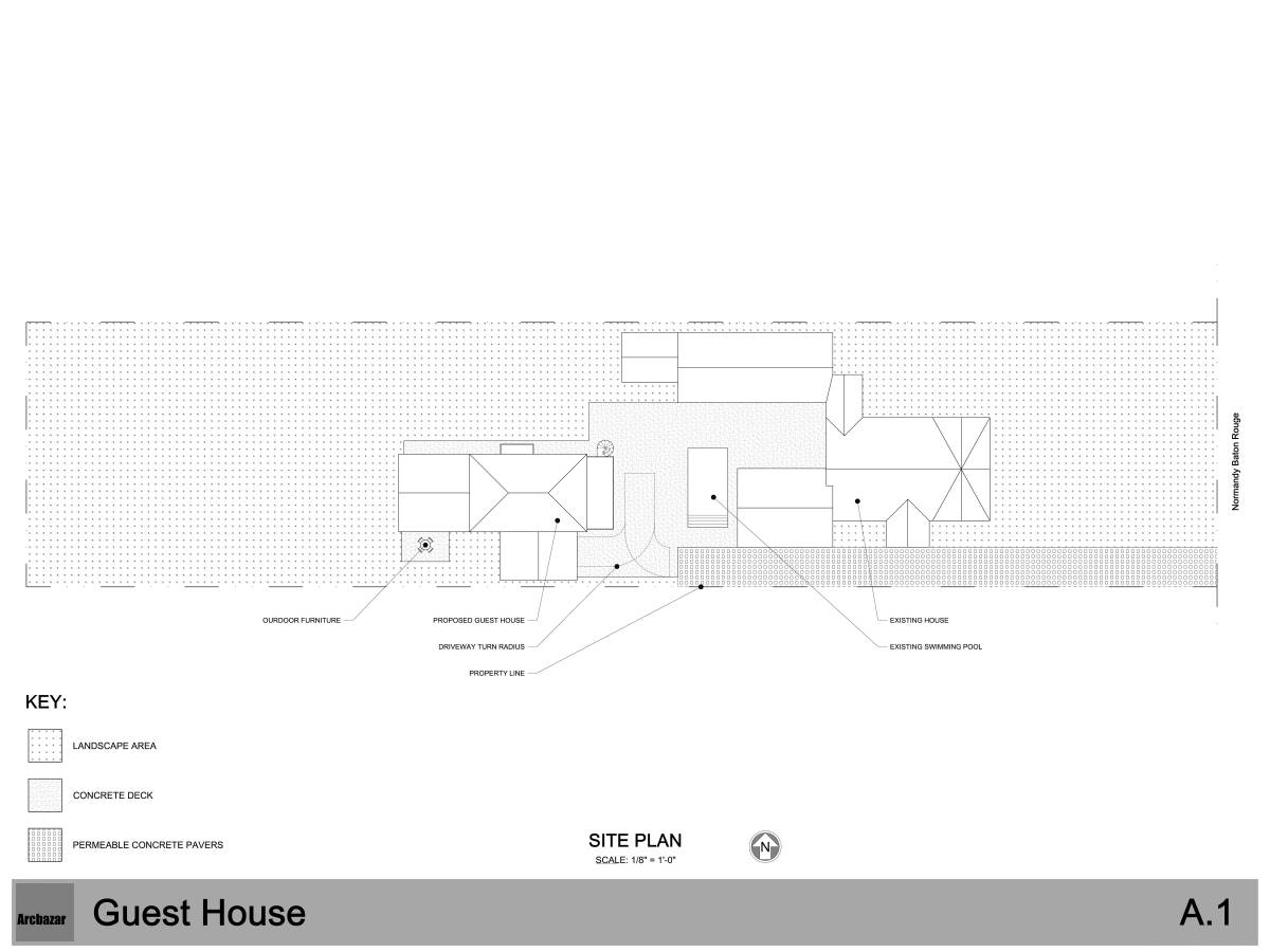 Design project for Guest House in United States | Arcbazar