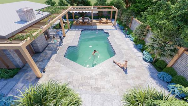 Design project for Florida Backyard Redesign in United States | Arcbazar