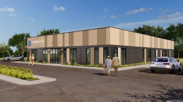 Design project for Modern Facade for Medical Clinic in United States ...