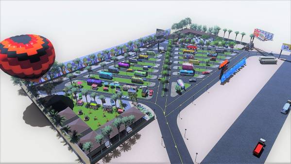Design project for Food Truck Park in Oman | Arcbazar
