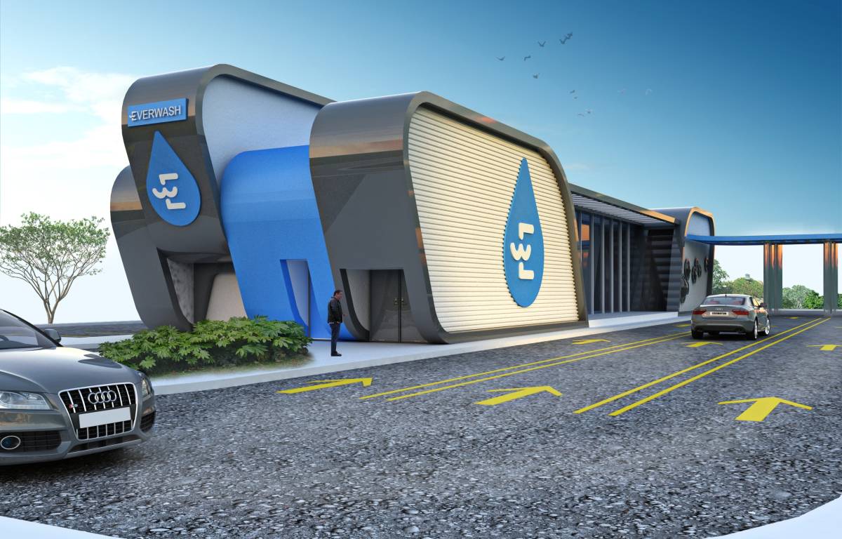 Design project for Everclean Car Wash Exterior/Facade REDESIGN in ...