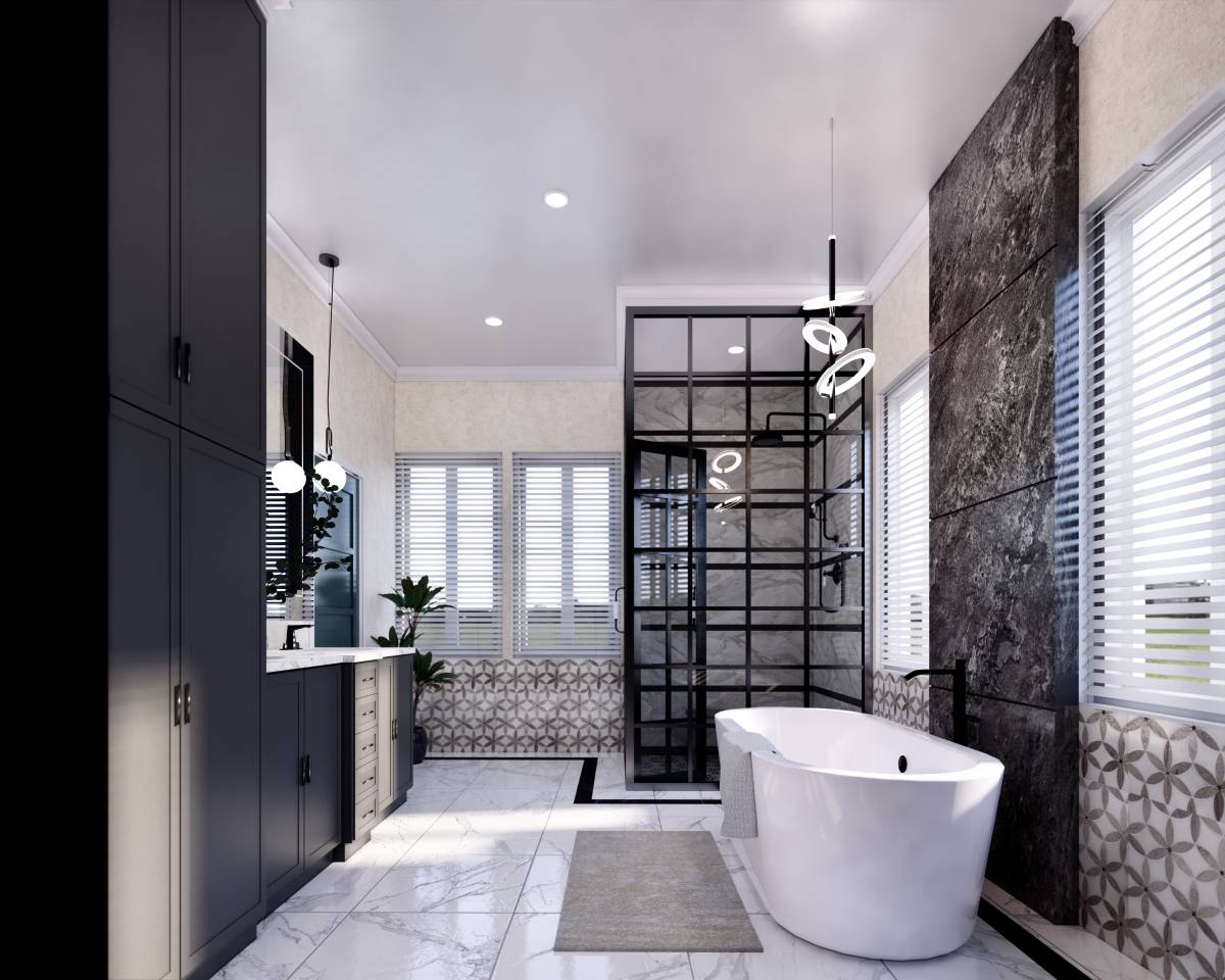 Design project for Master Suite Bathtroom in United States | Arcbazar