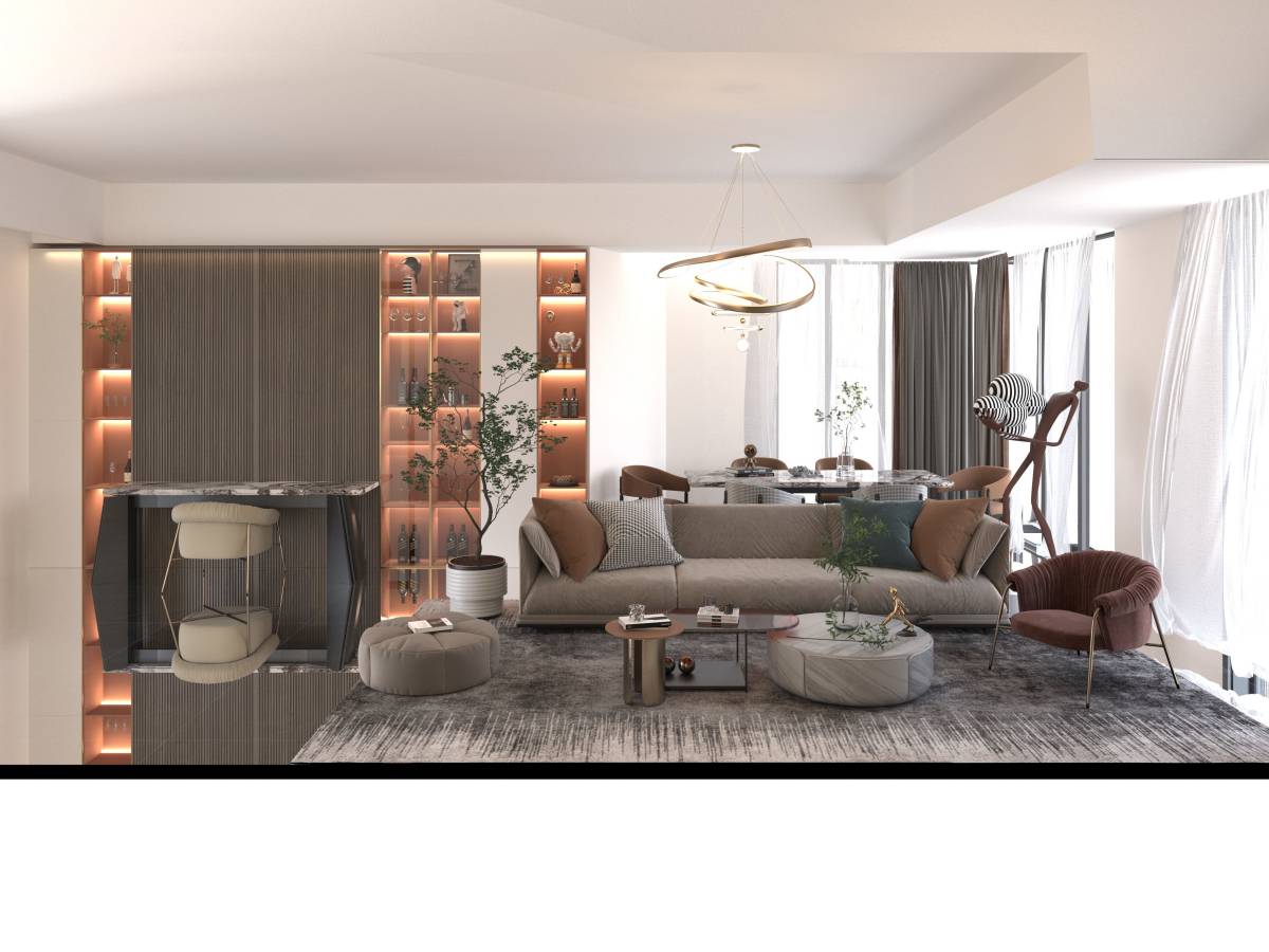 Design project for Private Modern Contemporary Suite in United Arab ...