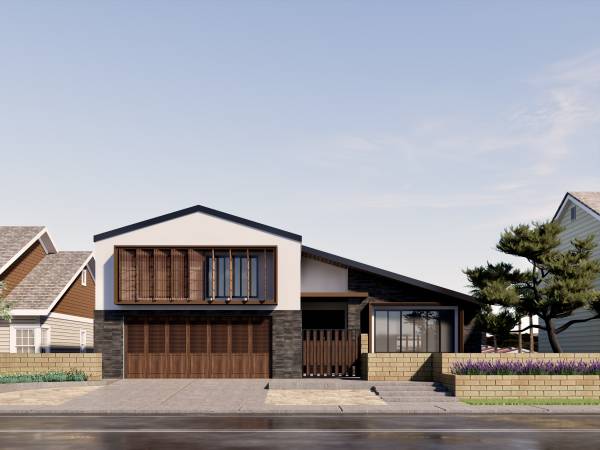 Design project for San Clemente Ocean View Home - Exterior Overhaul in ...