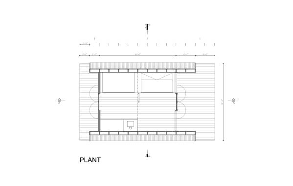 Design project for An A-frame Camp Cabin in United States | Arcbazar