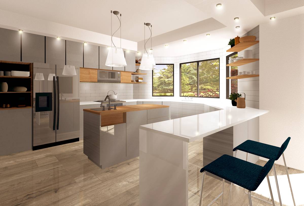Design project for kitchen redesign in United States | Arcbazar
