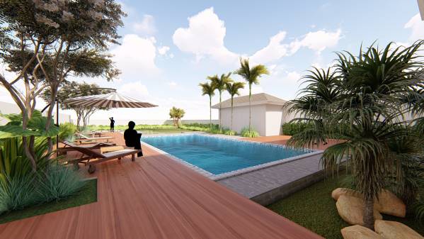Design project for My Dream Backyard and Pool Area in Trinidad and ...