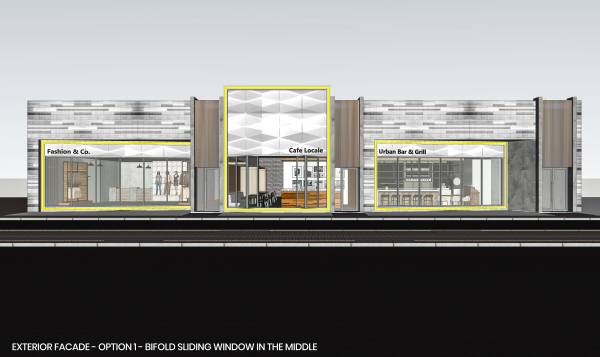 Design project for Retail Storefront Facade in United States | Arcbazar