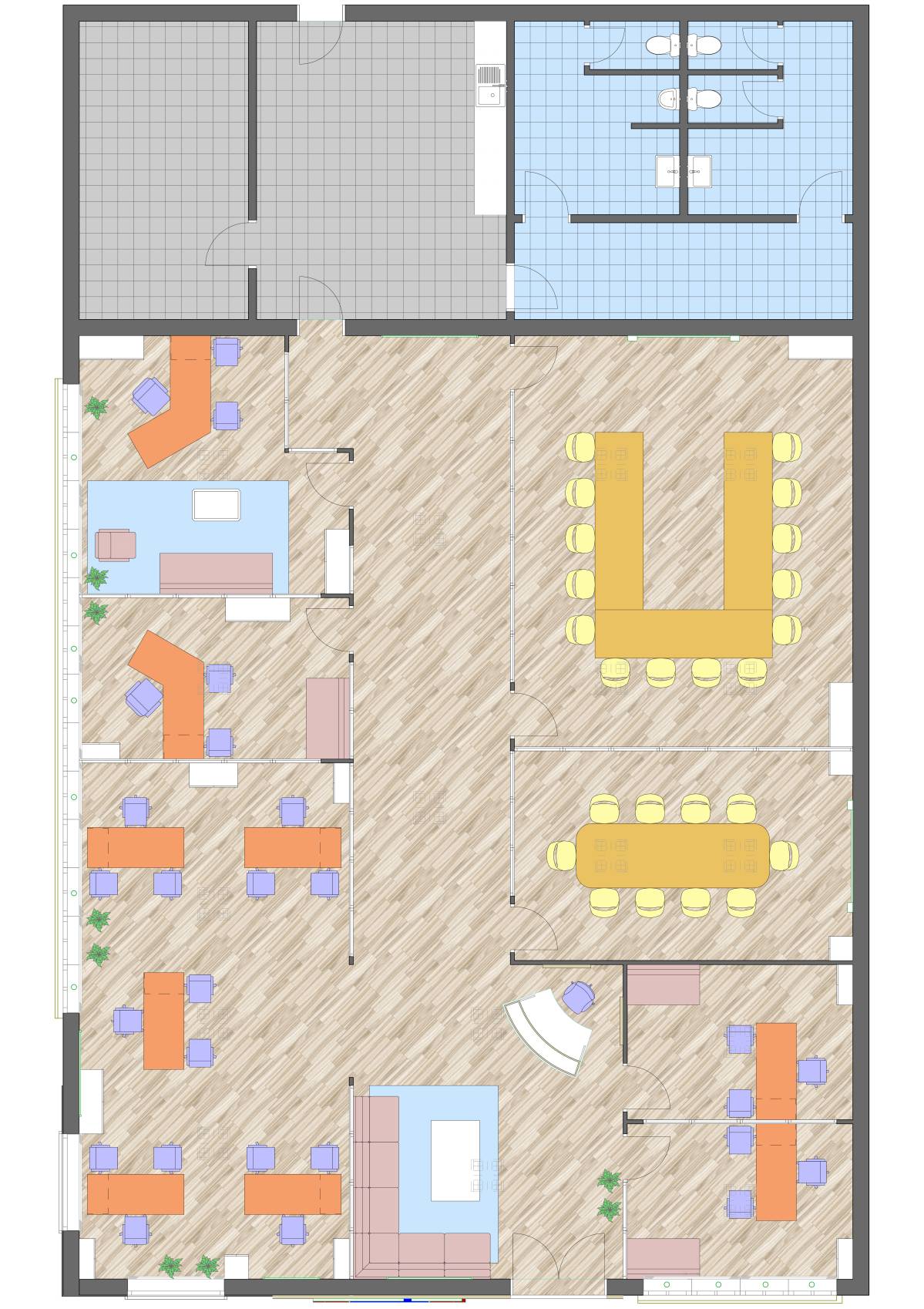 Design project for New Floorplan for Law Office in United States | Arcbazar