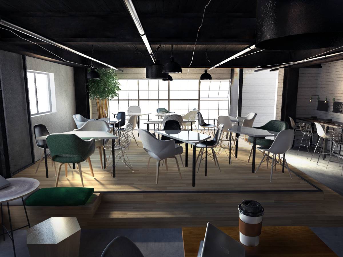 Design project for Internet Cafe Interior Design in Papua New Guinea ...