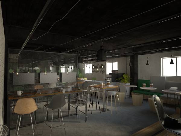 Design project for Internet Cafe Interior Design in Papua New Guinea ...