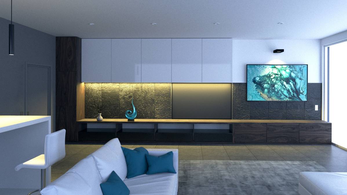 Design project for Lounge feature wall in Australia | Arcbazar