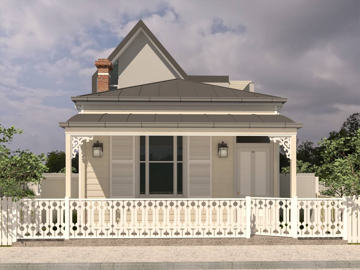 Design project for Victorian Cottage - rebuild and extension (Melbourne ...