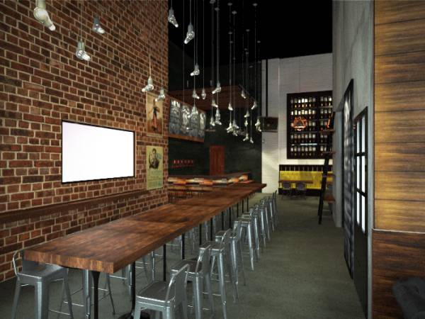 Design project for D9 Brewing Company Tap Room Design in United States ...