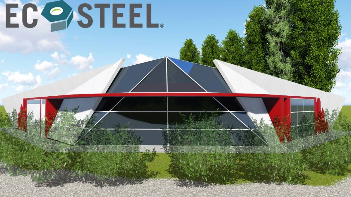 Design project for Modern Warehouse / Architectural Art Piece for car ...