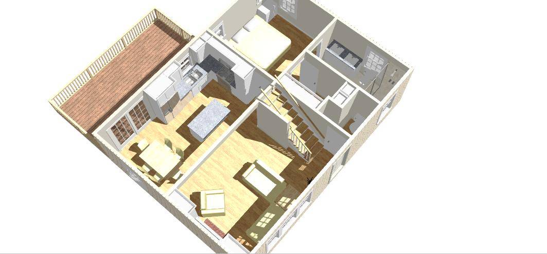 Design project for 1st Floor Cape Cod Open Concept in United States ...