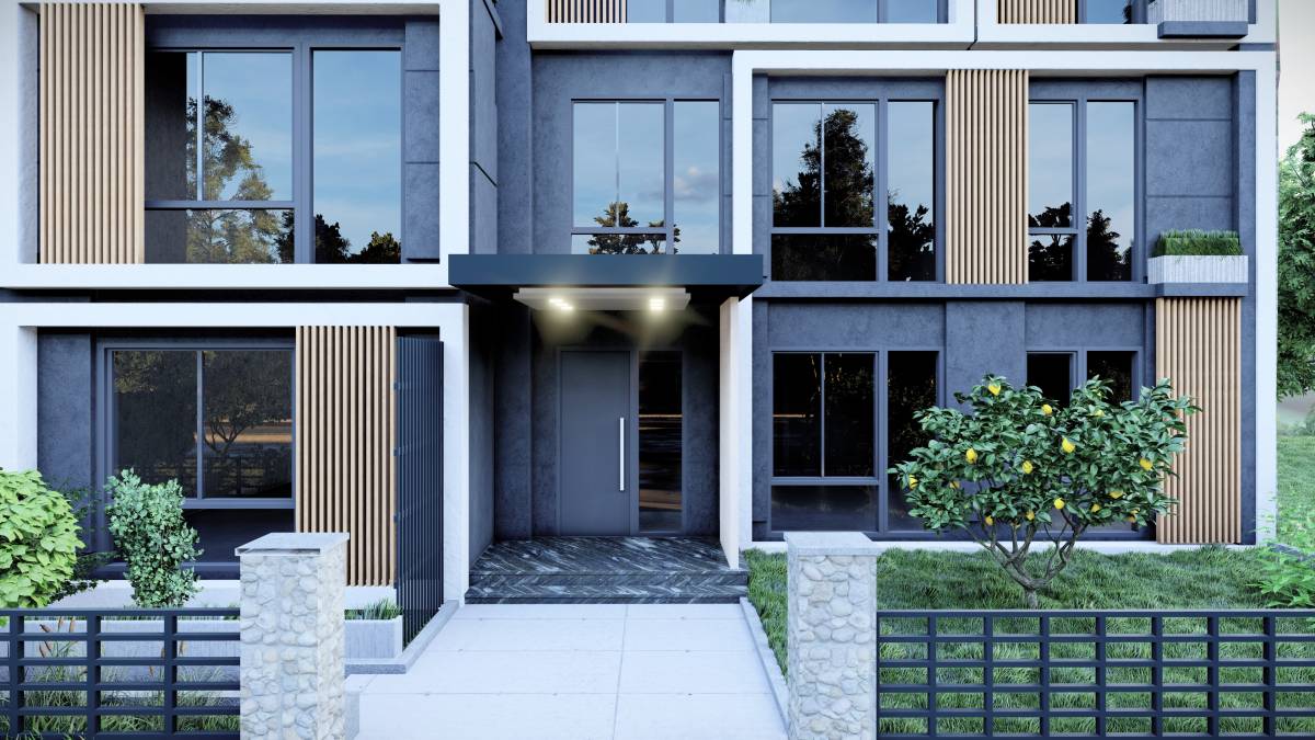 Design project for 8th Street apartment building in United States ...