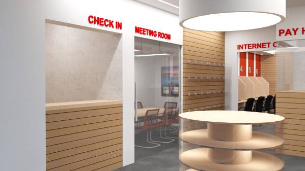 Design project for Interior design of Internet Cafe in Papua New Guinea ...