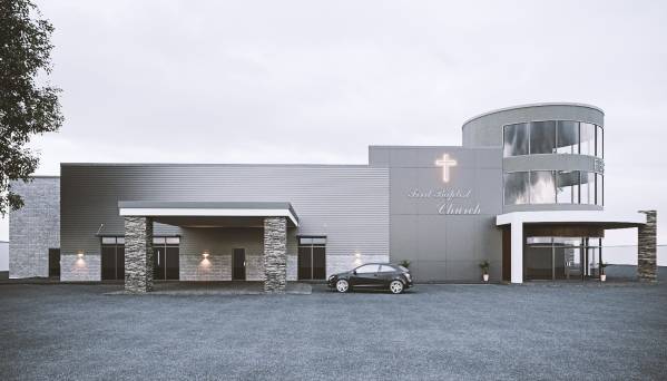 Design project for New Church Building Design in United States | Arcbazar