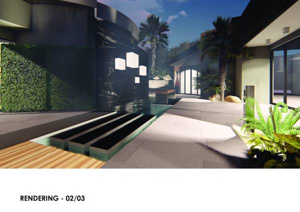 Design project for Modern Water Feature Design in United States | Arcbazar