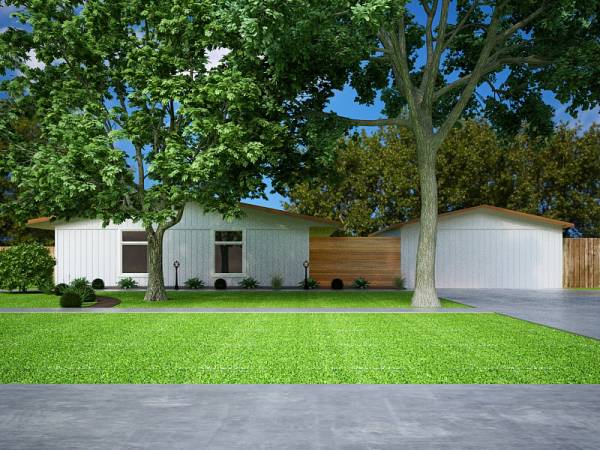 Design project for Modern Exterior Makeover in United States | Arcbazar