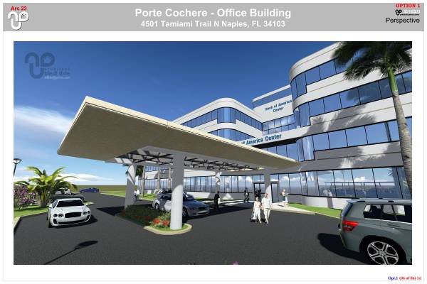 Design project for Porte Cochere - Office Building in United States ...