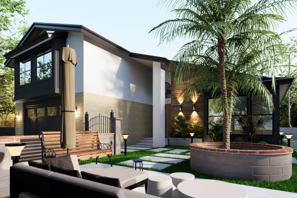 Design project for San Clemente Ocean View Home - Exterior Overhaul in ...