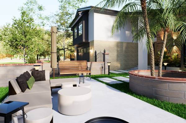 Design project for San Clemente Ocean View Home - Exterior Overhaul in ...