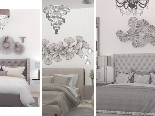 Design project for Furniture and decoration of the bedroom in Romania ...