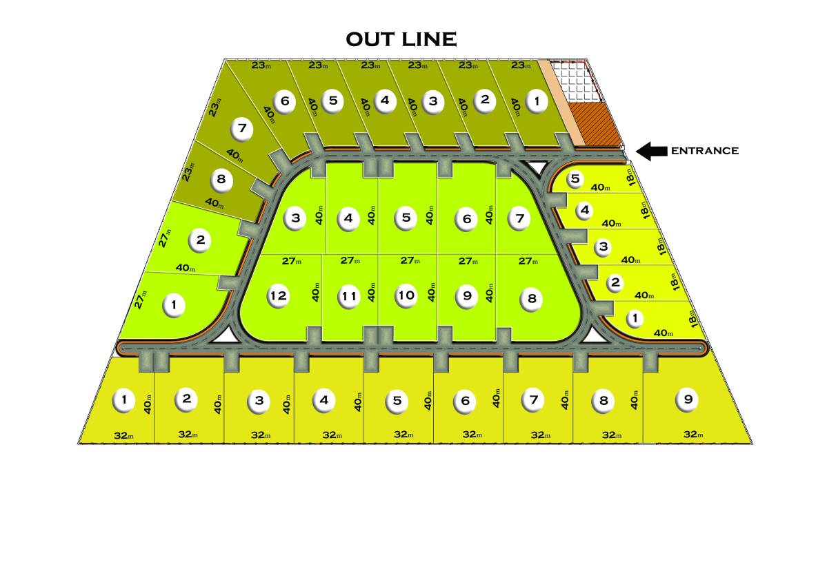 Design project for Simple Layout Design for a Gated Housing Community ...