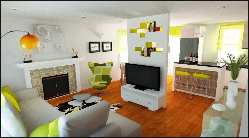 Design project for 1st Floor Cape Cod Open Concept in United States ...