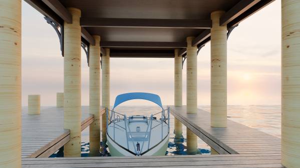 Design project for Boat Slip Roof Trim Edge Design in United States ...