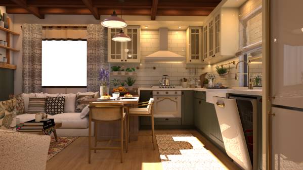 Design project for ADU MINI LIVINGROOM AND KITCHEN in United States ...