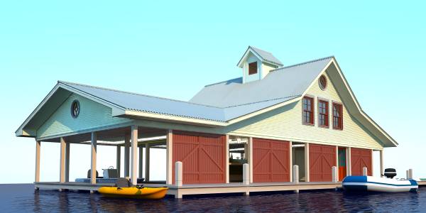 Design project for Boathouse in United States | Arcbazar