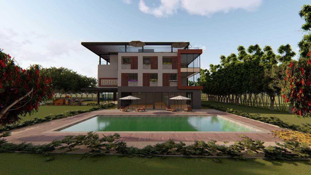 Design project for Three Star Hotel in a small town in India | Arcbazar