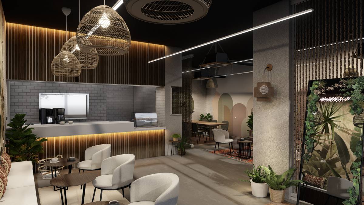 Design project for Coffee shop in Saudi Arabia | Arcbazar