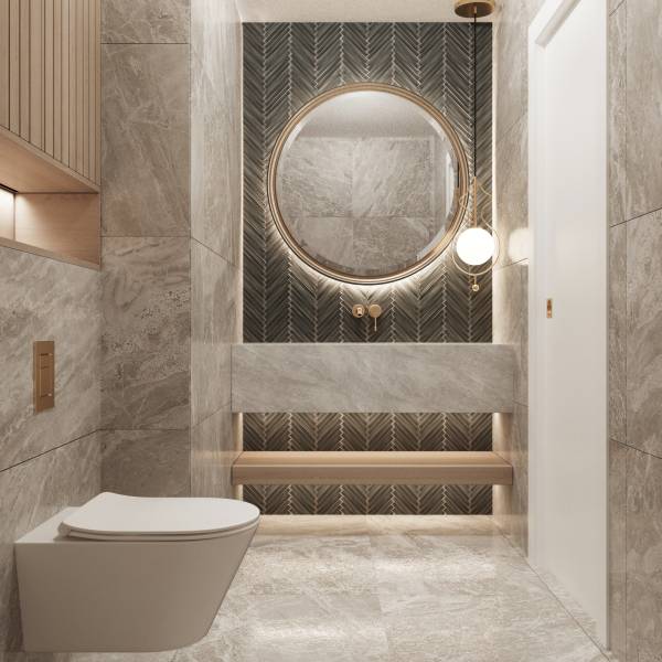 Design project for Powder room Redesign in United States | Arcbazar