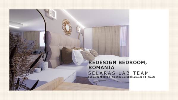Design project for Furniture and decoration of the bedroom in Romania ...